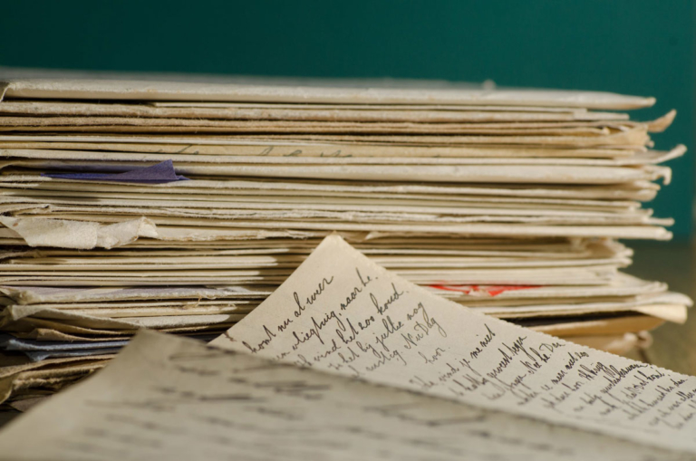 Digitizing Old Letters | Anderson Archival